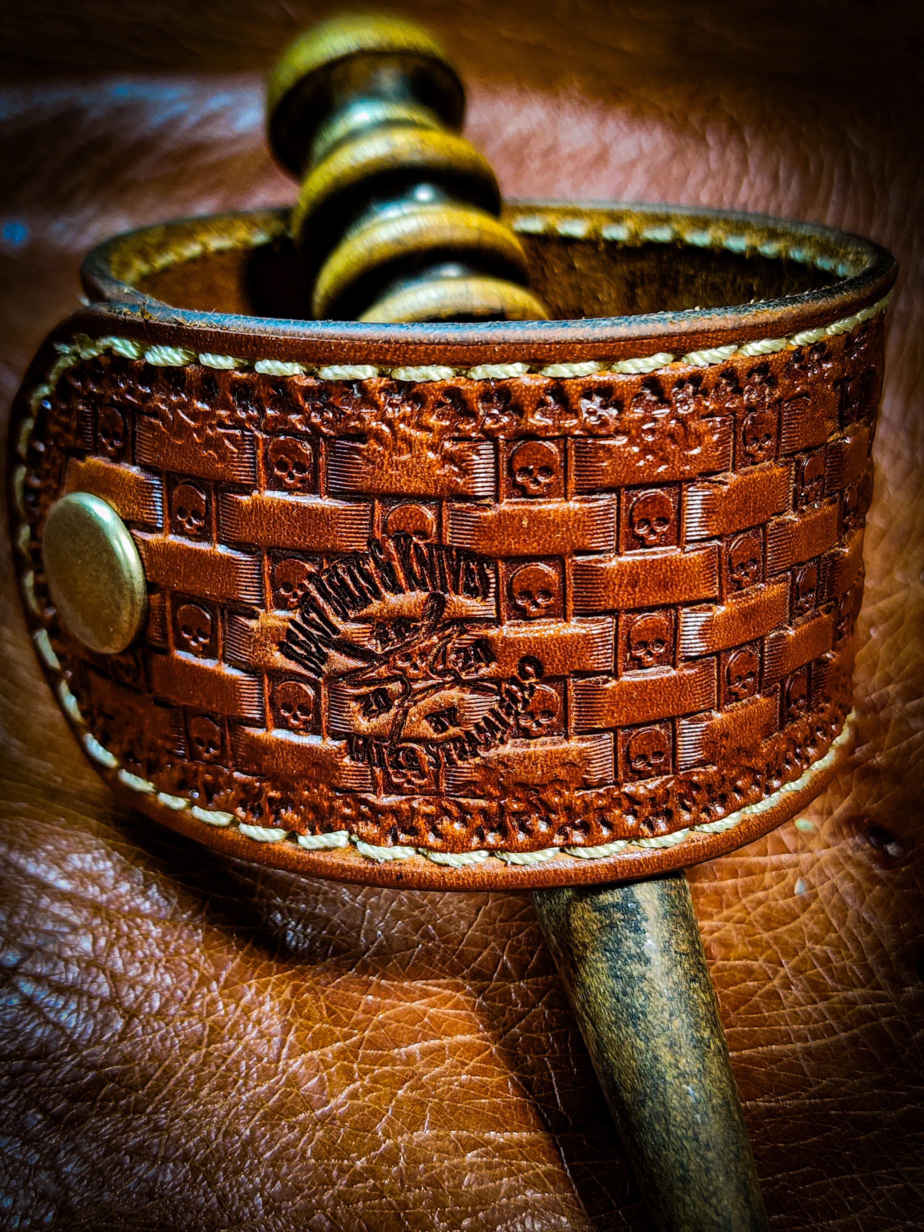 Wrist Cuffs & Bracelets – Beast Belts and Knives